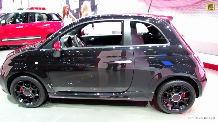 2014 Fiat 500s at 2013 Frankfurt Motor Show