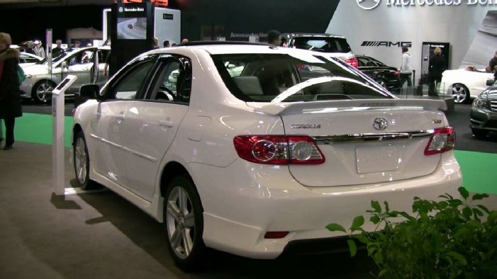 2012 Toyota Corolla XRS at 2012 Montreal Auto Show