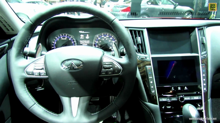 2014 Infiniti Q50s AWD at 2013 NY Auto Show