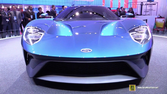 2016 Ford GT at 2015 Detroit Auto Show