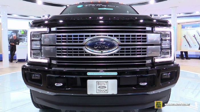 2017 Ford F250 Super Duty at 2016 Detroit Auto Show