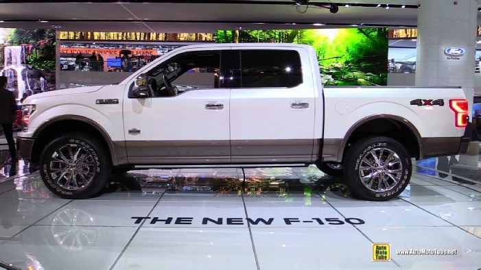 2018 Ford F150 King Ranch at 2017 Detroit Auto Show